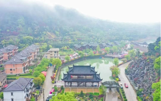 宁波奉化：升级“庭院经济”打造农村“城市公园”-新华网